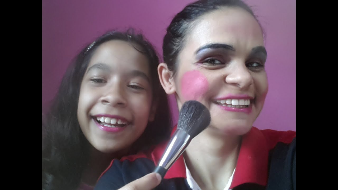 Desafio Sobrinha Maquiando Youtube