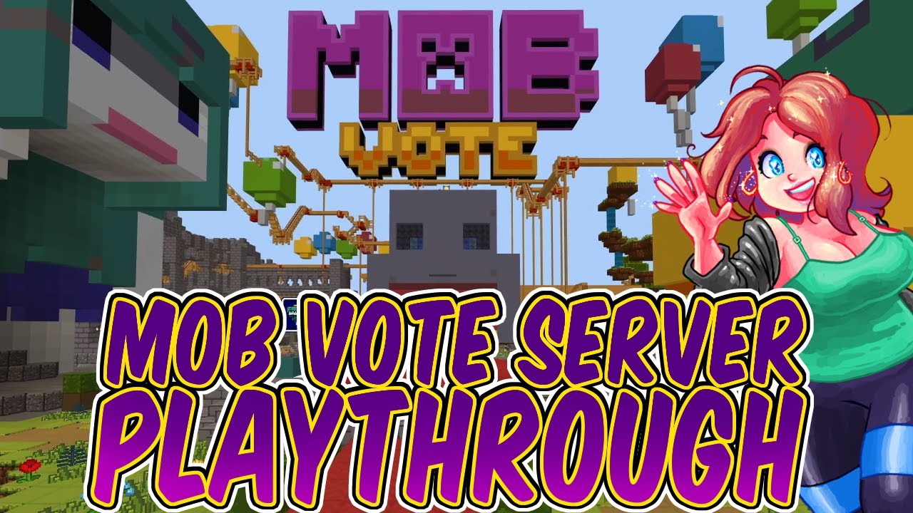 Minecraft Mob Vote Server Playthrough - YouTube