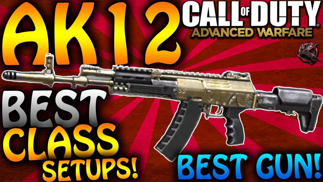 COD Advanced Warfare - "AK12" BEST CLASS SETUP - BEST GUN IN ADVANCED ...