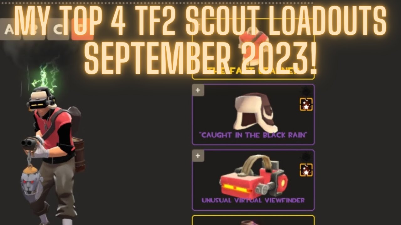 My Personal Top 4 TF2 Scout Loadouts: September 2023 - YouTube