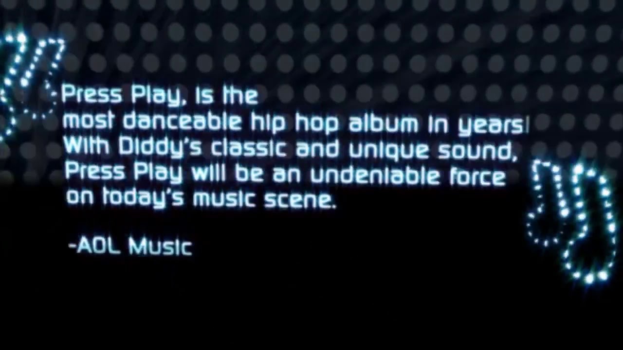 Diddy - Press Play Album Commercial (October 17, 2006) - YouTube