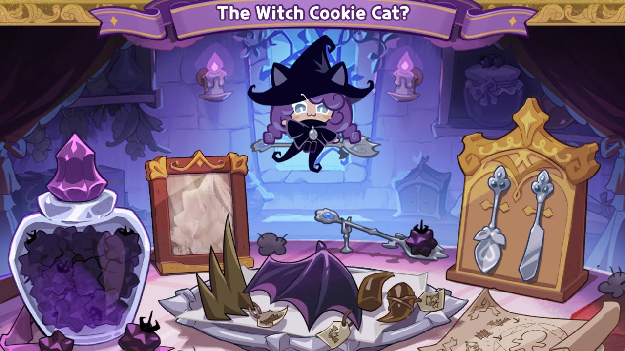 Cookie Run: Witch's Castle Special Story - The Witch Cookie Cat? - YouTube