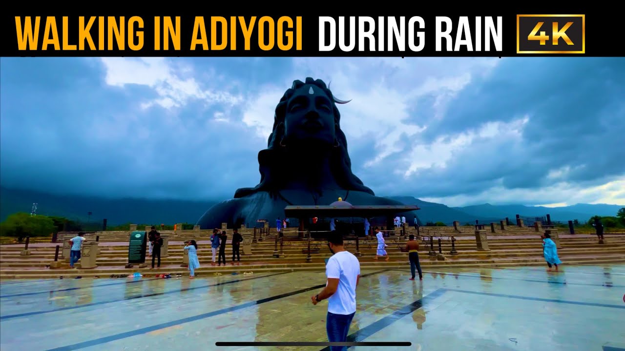 Adiyogi | Isha yoga centre | Realtime Experience 4K walk | Isha ...