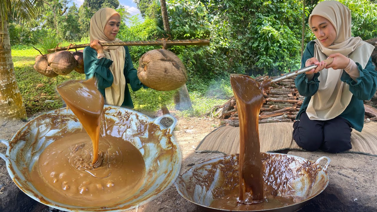 DODOL ASLI SUKATAN CAWAN #EDISI RAYA | sedap berlemak .. Delicious ...