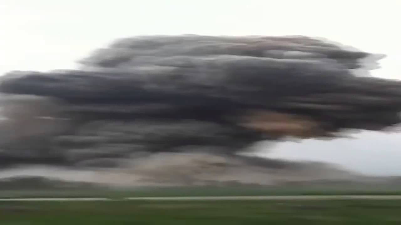 Fertilizer Plant Explosion - Caught On Tape 2015 - YouTube