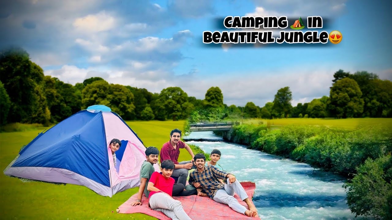 Camping in beautiful forest 😍 - YouTube