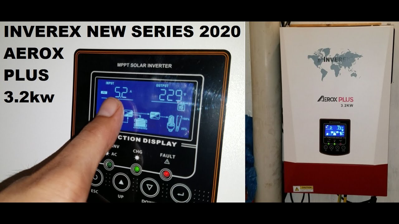 Aerox plus 3 2 kw solar inverter 2020 | new series - YouTube