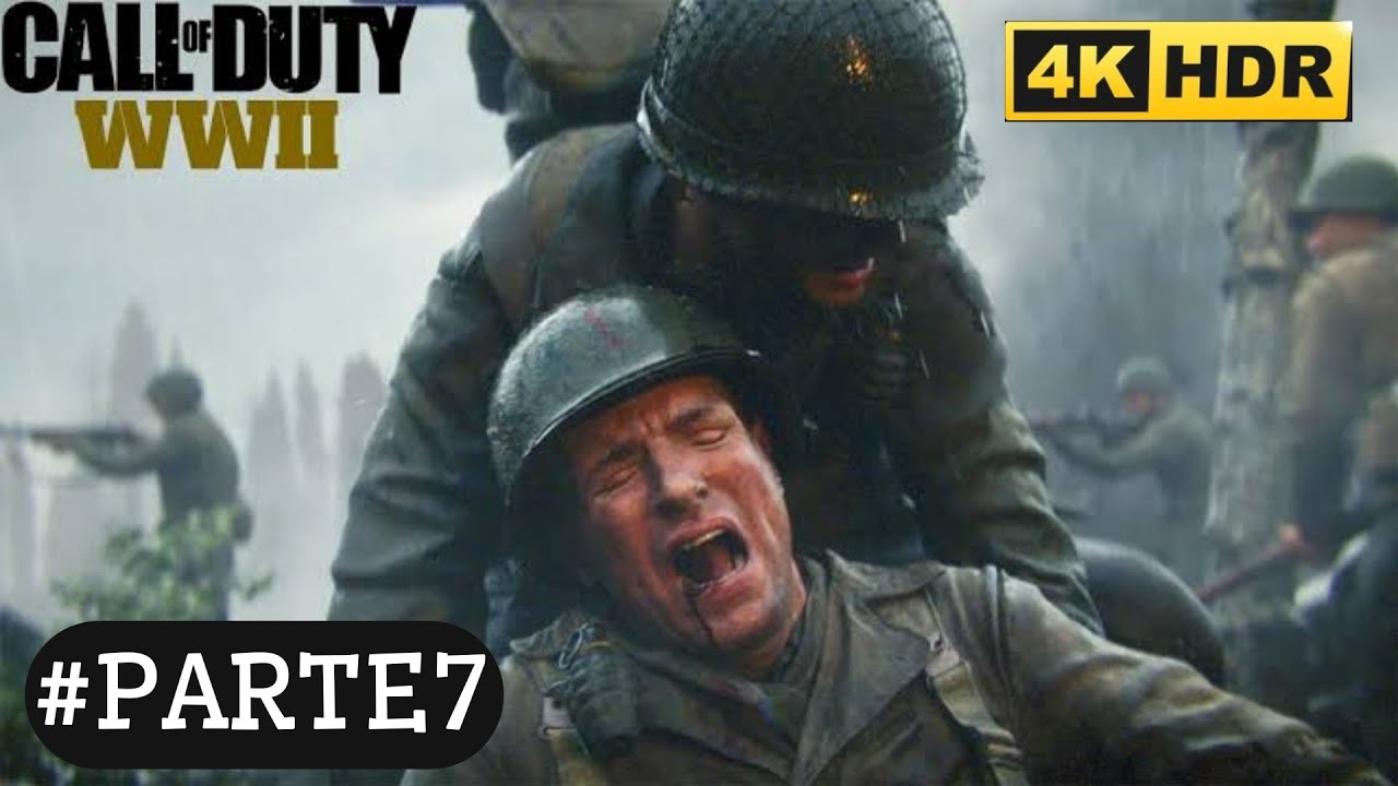 CALL OF DUTY WW2 - 7# FABRICA DA MORTE [Gameplay Dublado PT-BR EM 4K NO ...