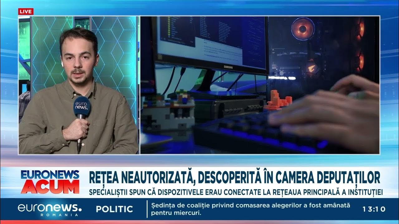Primele măsuri după atacul cibernetic de la Camera Deputaților - YouTube