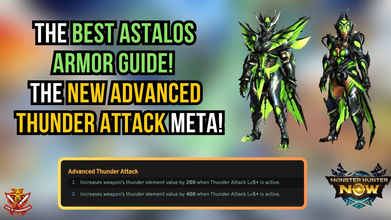 The BEST ASTALOS ARMOR GUIDE! THE NEW ADVANCED THUNDER ATTACK META! l ...