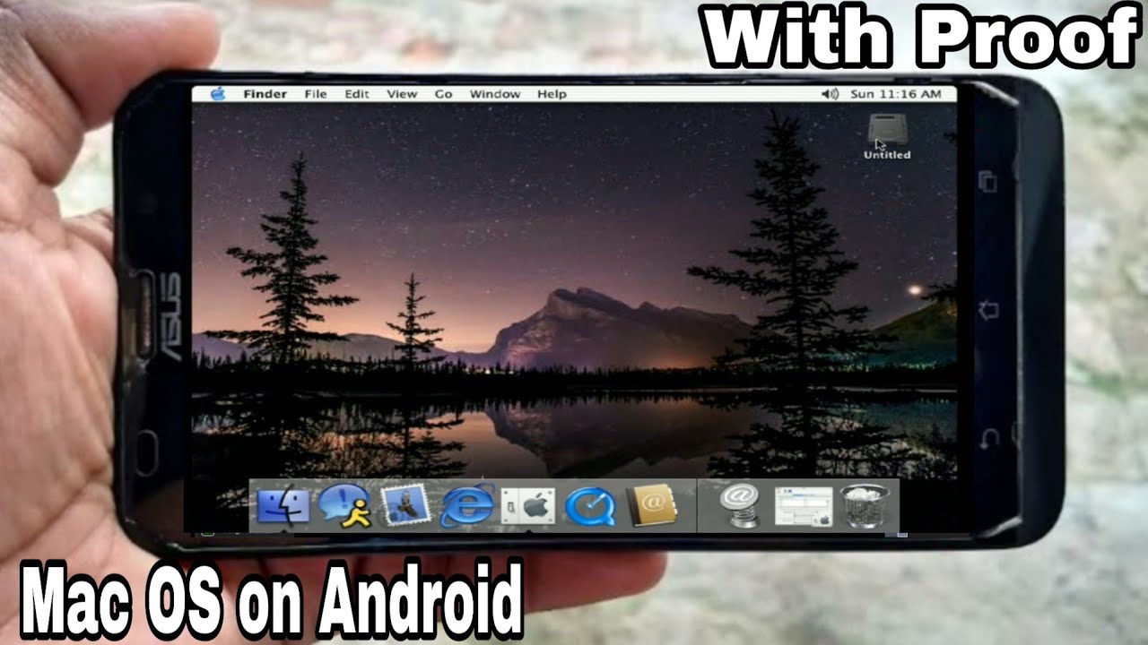 How to Run Apple's MacOS on Android Phone..!!! [With Proof] - YouTube