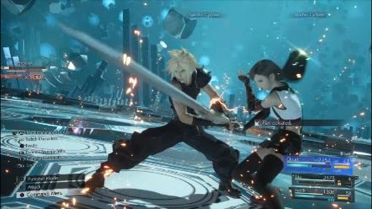 Cloud & Tifa Synchro Cyclone Synergy Ability- Final Fantasy VII Rebirth ...
