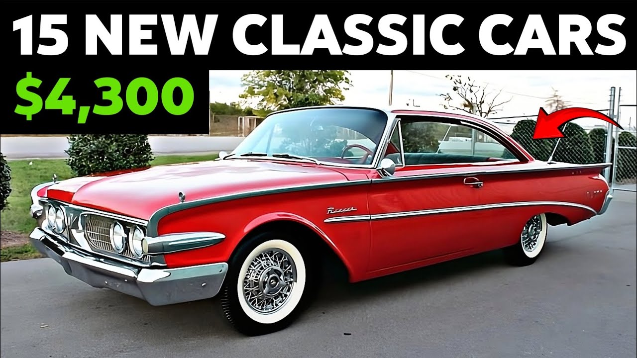 Beater Daily Drivers Here: 15 Classic Cars For Sale Under $10,000 - YouTube