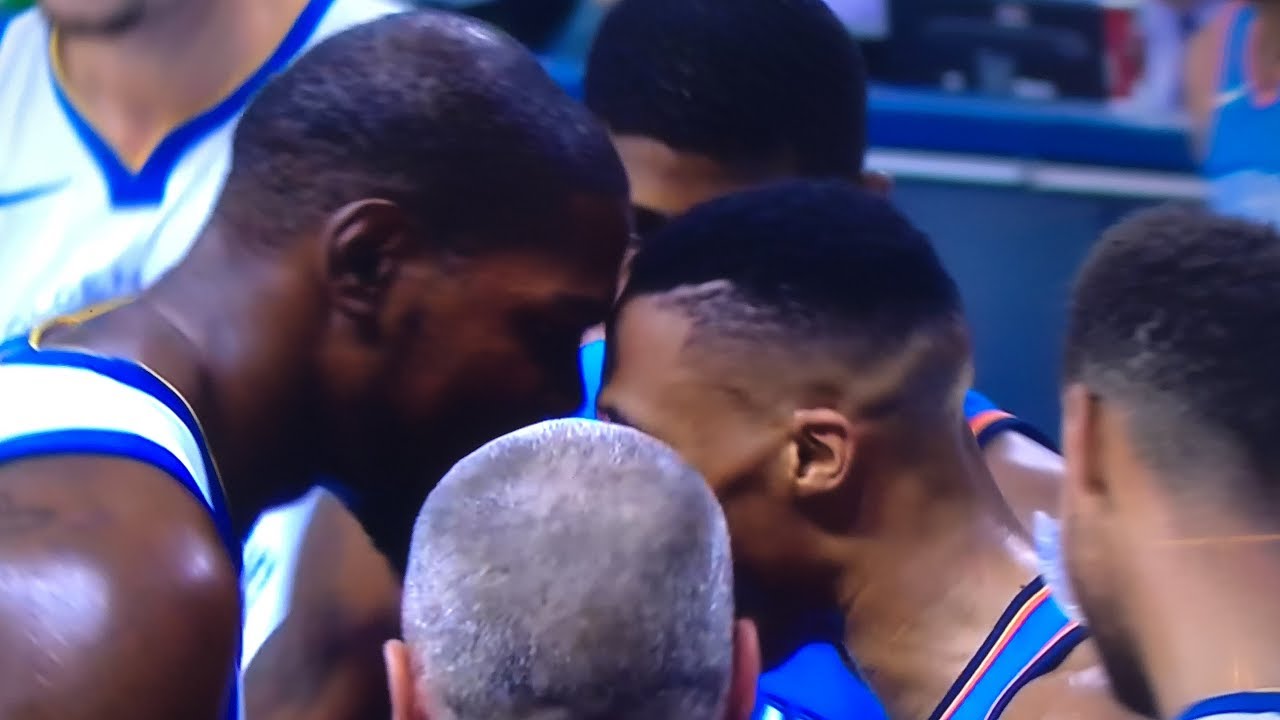 Heated argument between KD and RUSS! KD calls RUSS a P***Y 😱 **MUST ...