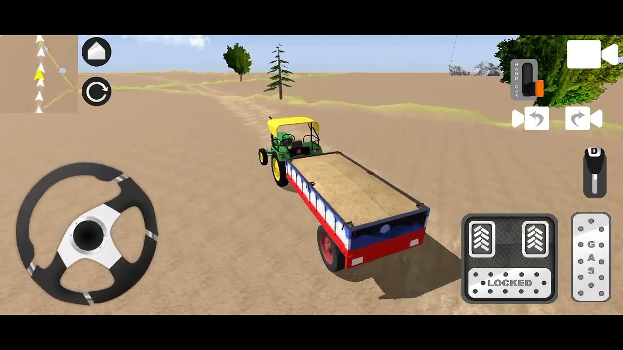 John Deere Tractor fully loaded trali Palat gai🤣 - YouTube