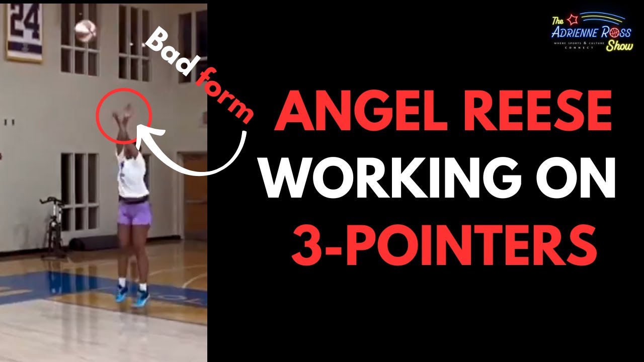 BAD FORM: Breaking Down Angel Reese's 3-POINT Shooting Workout - YouTube