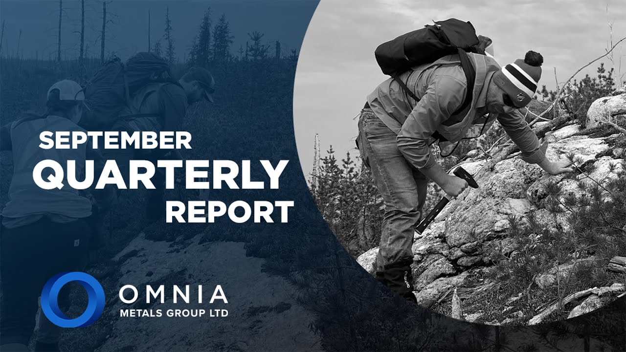 September Quarterly Report Update | Omnia Metals - YouTube