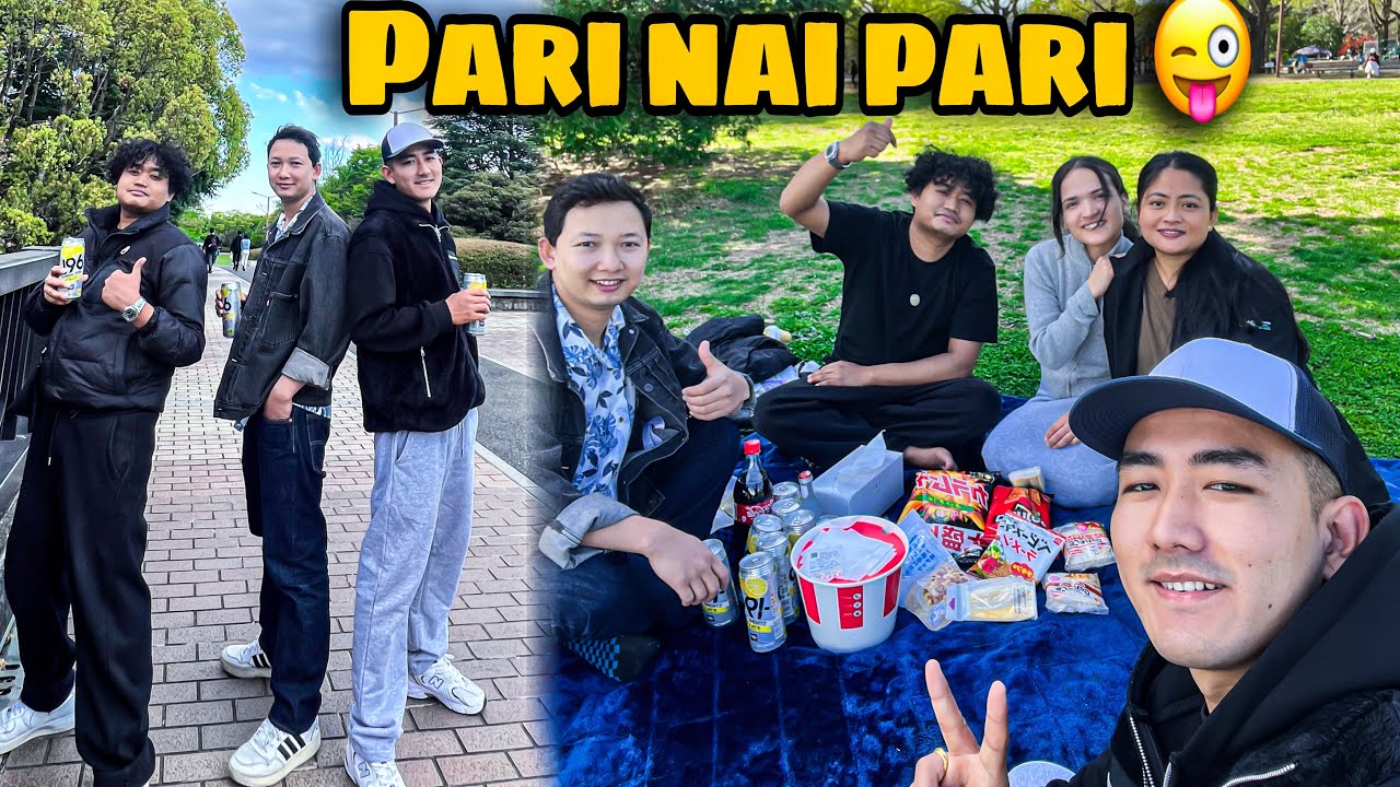 JAPAN MAA DRY PICNIC// KATI RAMRI RAMRI PARI HARU 😍 - YouTube