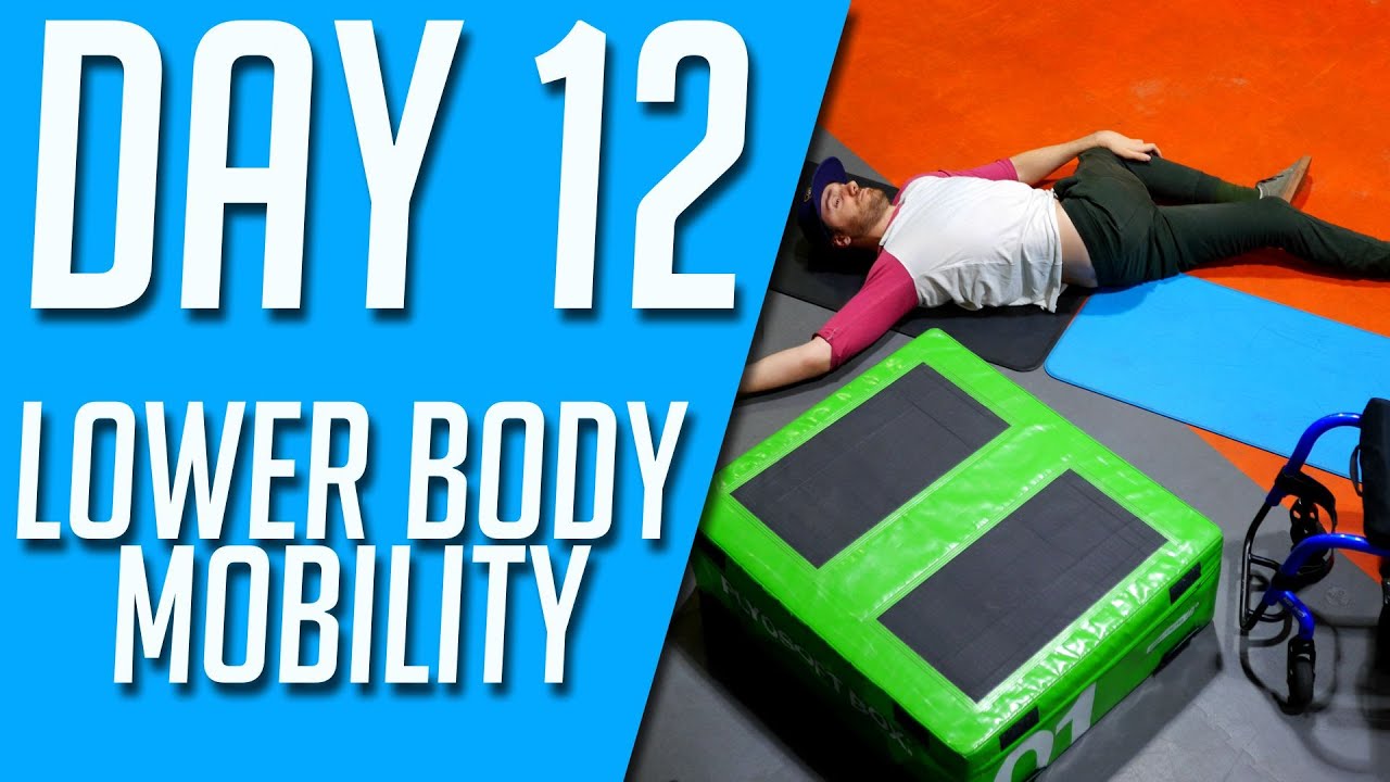 Day 12 Mobility - 30 Day Wheelchair Fitness Challenge 2020 - YouTube
