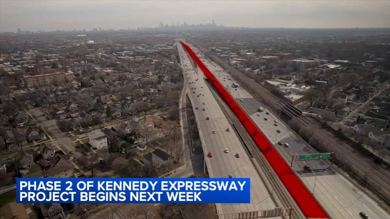 Kennedy Expressway I-90/94 construction, lane closures continue next ...