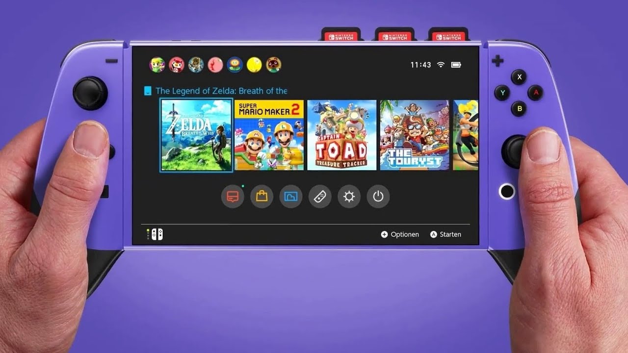 Nintendo Switch Pro | Unreal 4K Game Console (2022) - YouTube