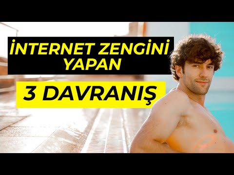 Beni İNTERNET ZENGİNİ yapan 3 davranış! İnternetten para kazanma