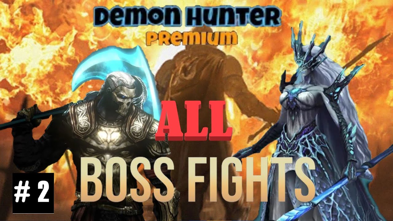 Demon Hunter Premium - All Bosses | CHAPTER 2: Weeping Forest - YouTube