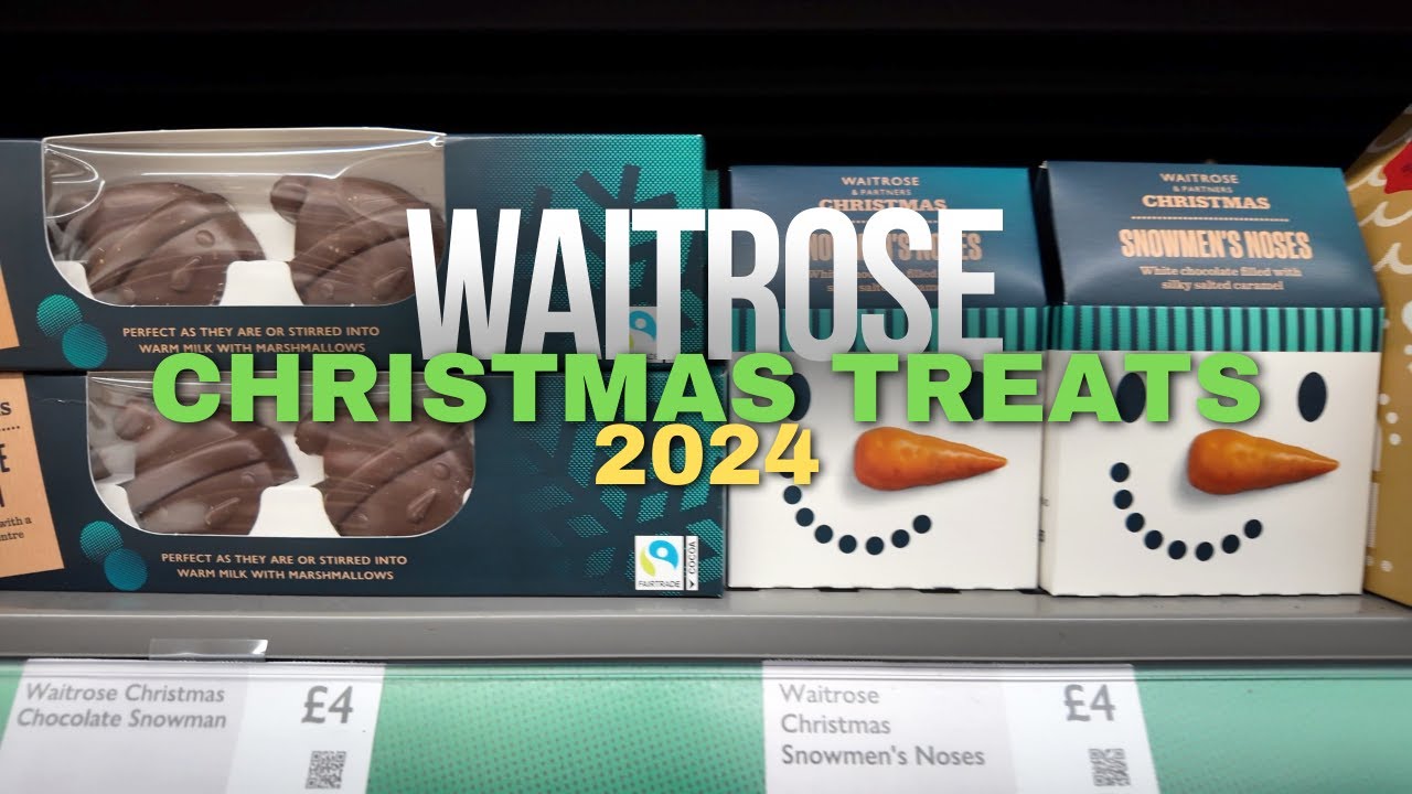Waitrose Christmas Treats 2024 – Must Try Festive Favorites [4K] - YouTube