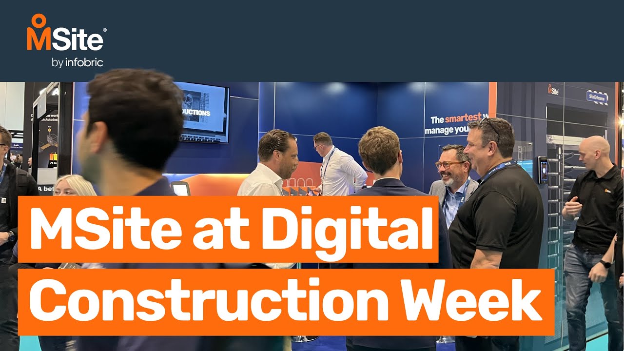 MSite at Digital Construction Week 2023 - YouTube