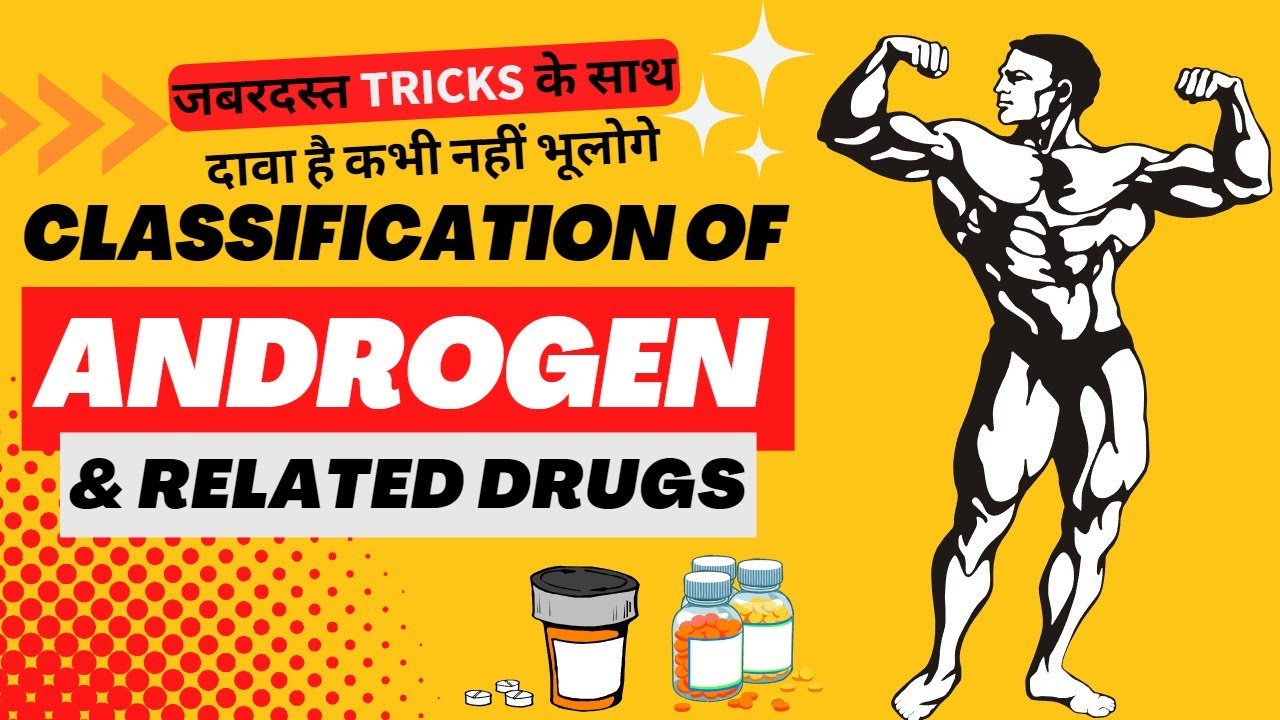 CLASSIFICATION OF ANDROGEN AND RELATED DRUGS | PHARMACOLOGY | PHARMACY ...