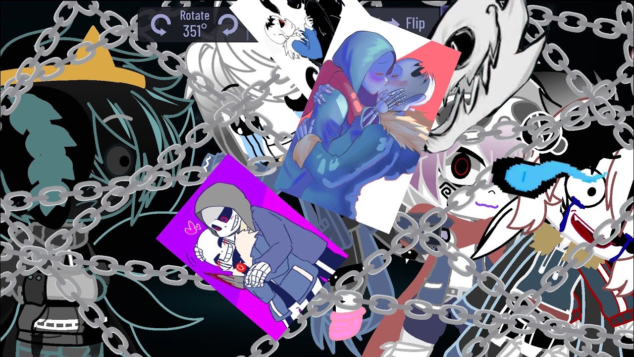 Dust,killer,nightmare,horror sans react to there ships - YouTube