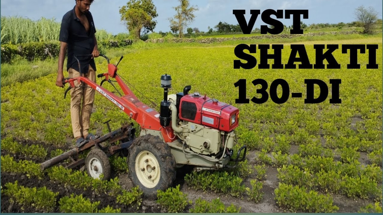 VST SHAKTI 130-DI MINI TRACTOR - YouTube