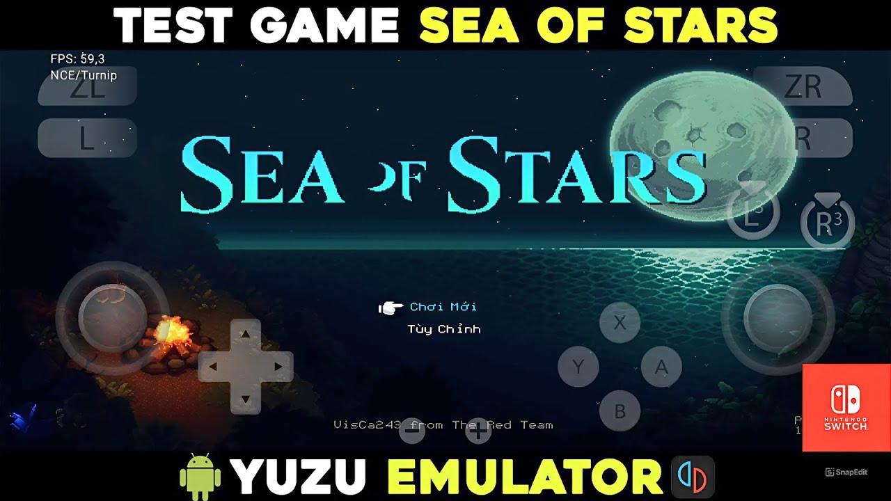 Test Game Sea of Stars (Việt Hóa) | Yuzu Emulator Android | Chipset ...