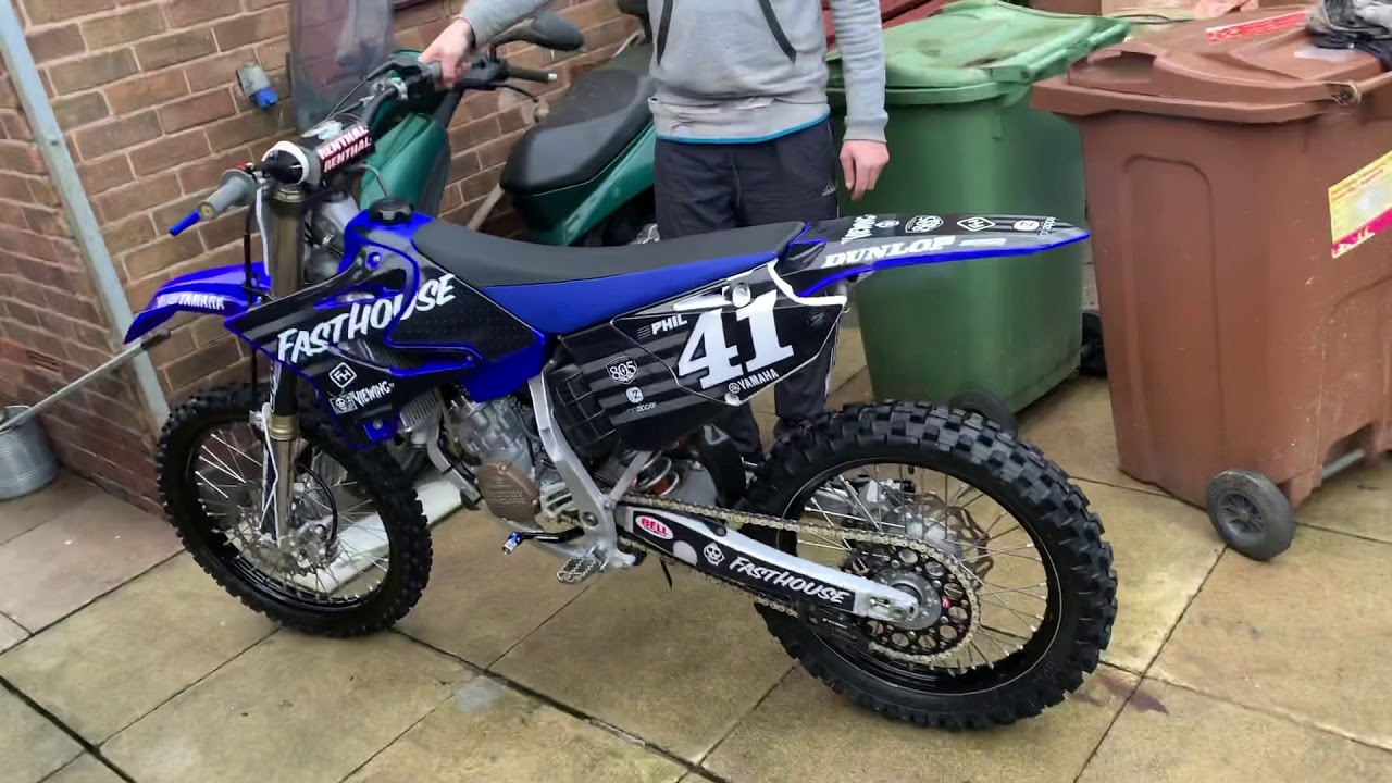 Yamaha Yz 125 2017 dep exhaust!! - YouTube