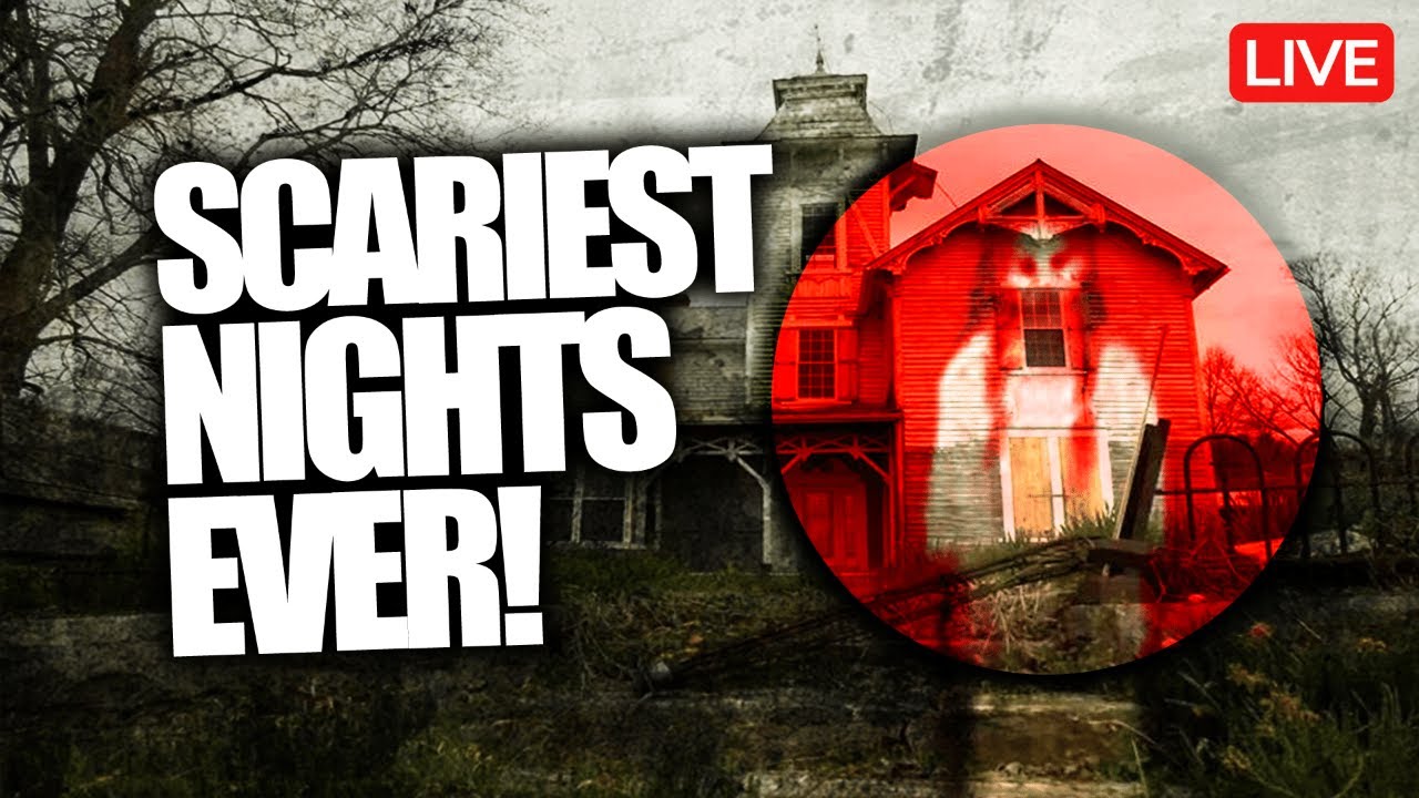 🔴 SCARIEST NIGHTS EVER!! Paranormal Investigations & Evidence Captured ...