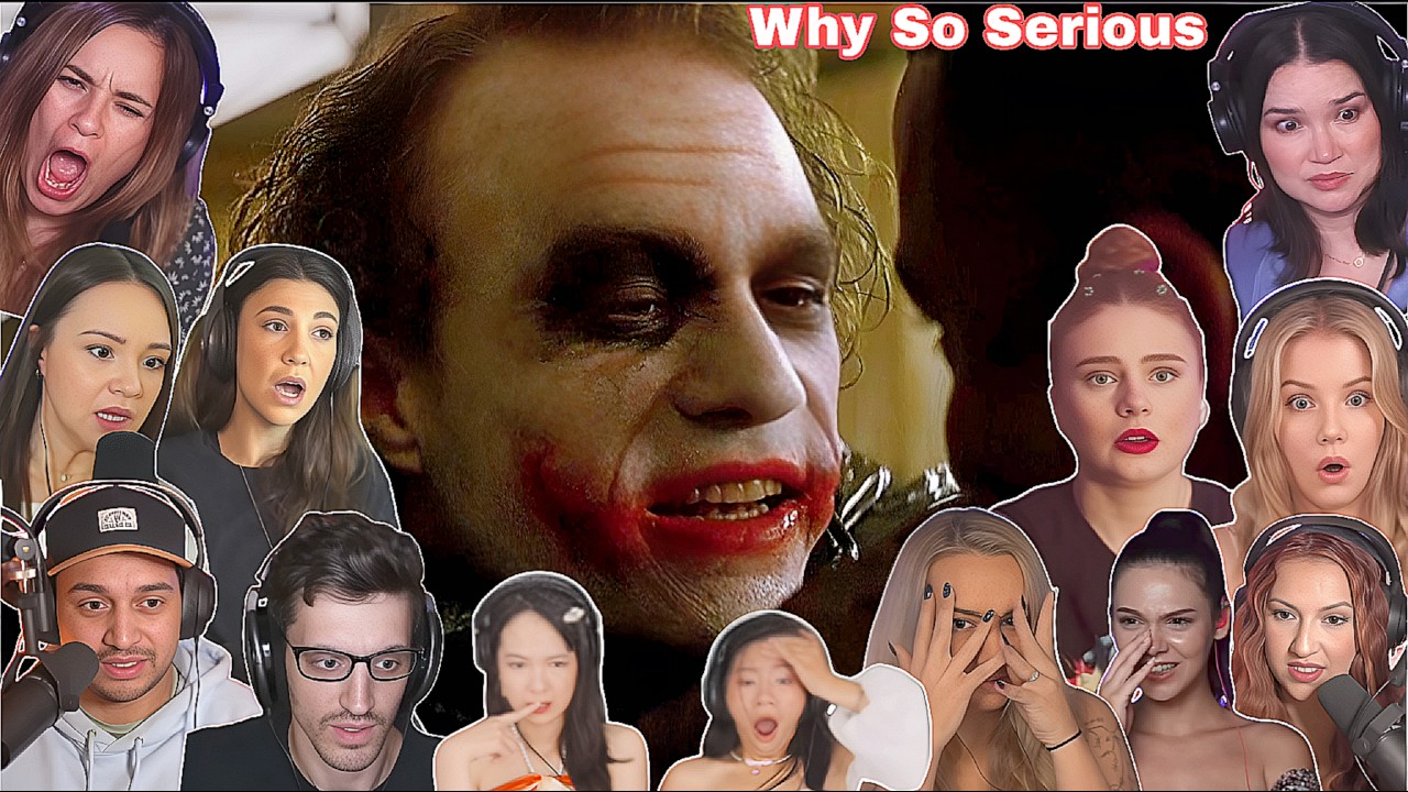First Time Watching | TOP Reactors "why so serious" Reactions! The Dark ...