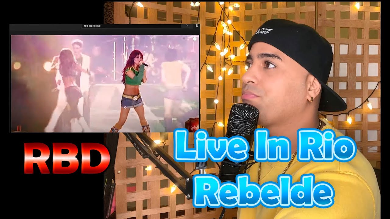 RBD - Live In Rio - Rebelde reacción impresiónate la forma de ellos ...