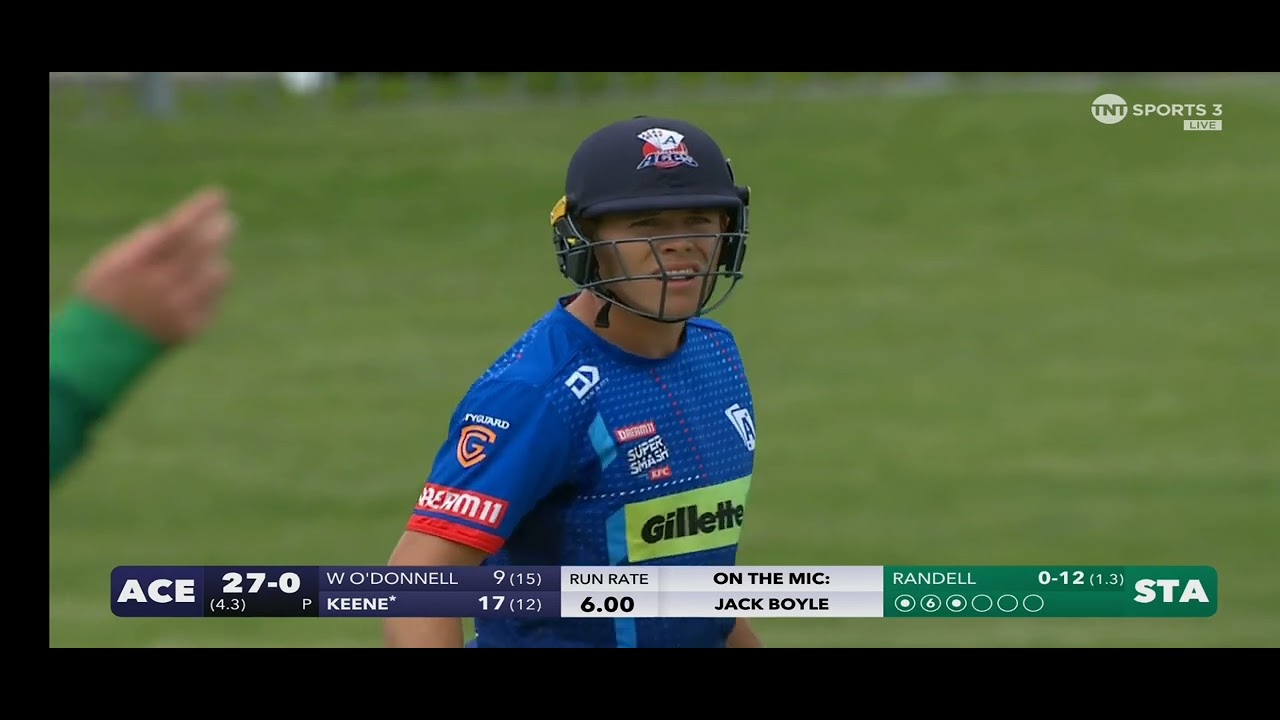 super smash t20 league 2025 match ace vs sta over 5th - YouTube