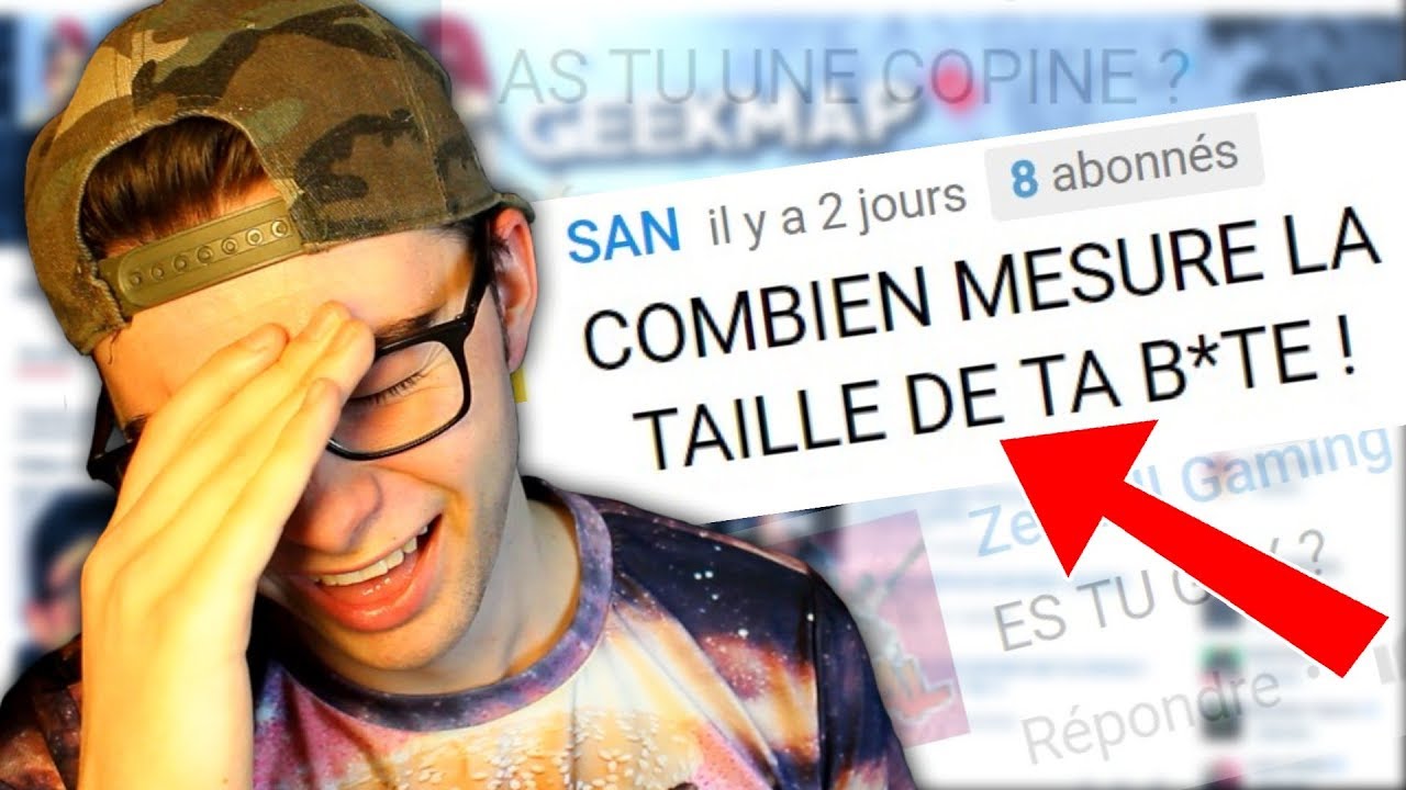 VOS QUESTIONS GÊNANTES ! FAQ #8 (Vidéo abonnés, challenge) - YouTube
