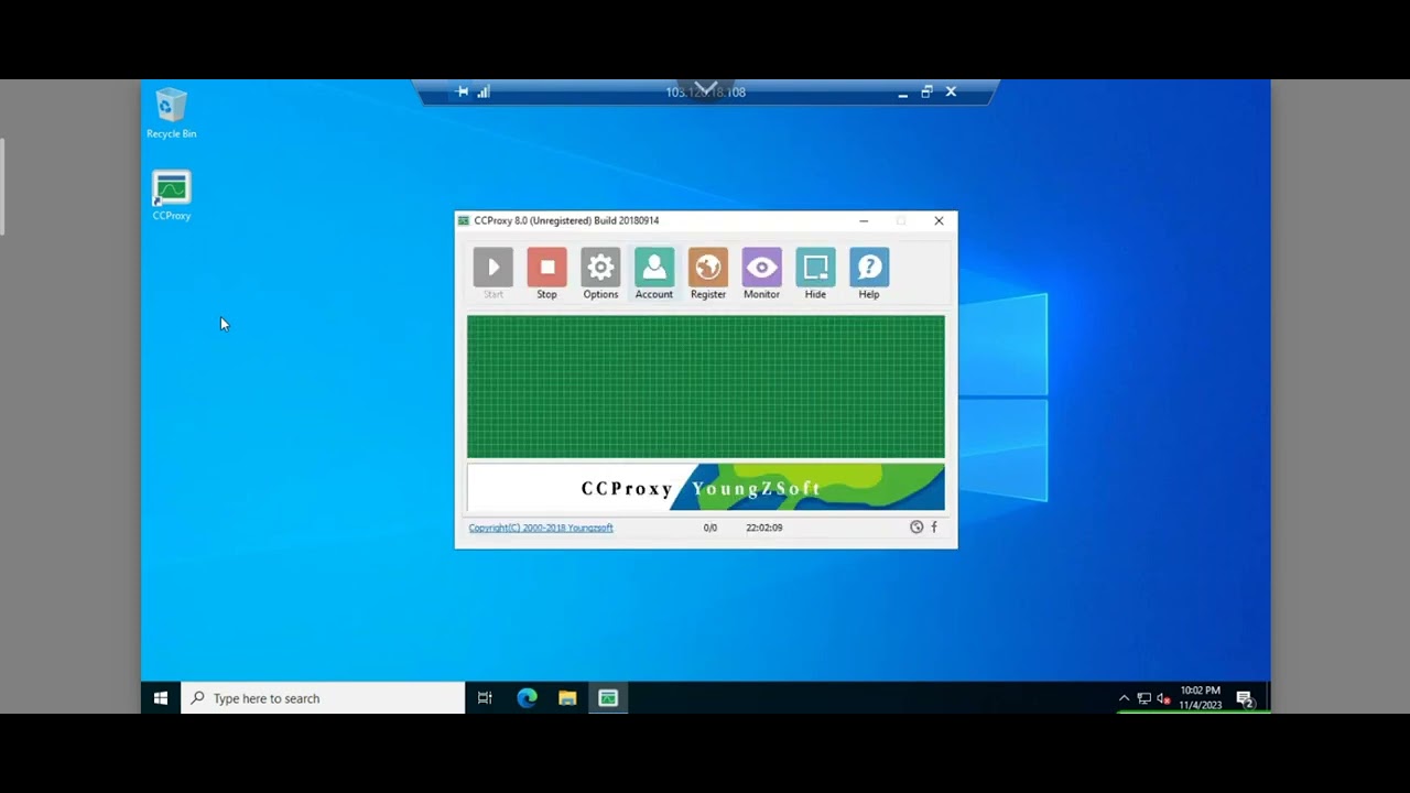 cara membuat socks5 proxy rdp (login bot growtopia) - YouTube