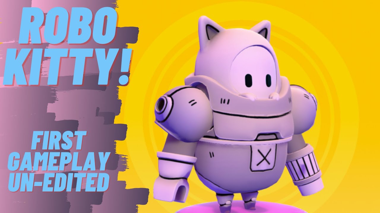Fall Guys First Gameplay and Win With Robo Kitty - Fall Guys Guide ...
