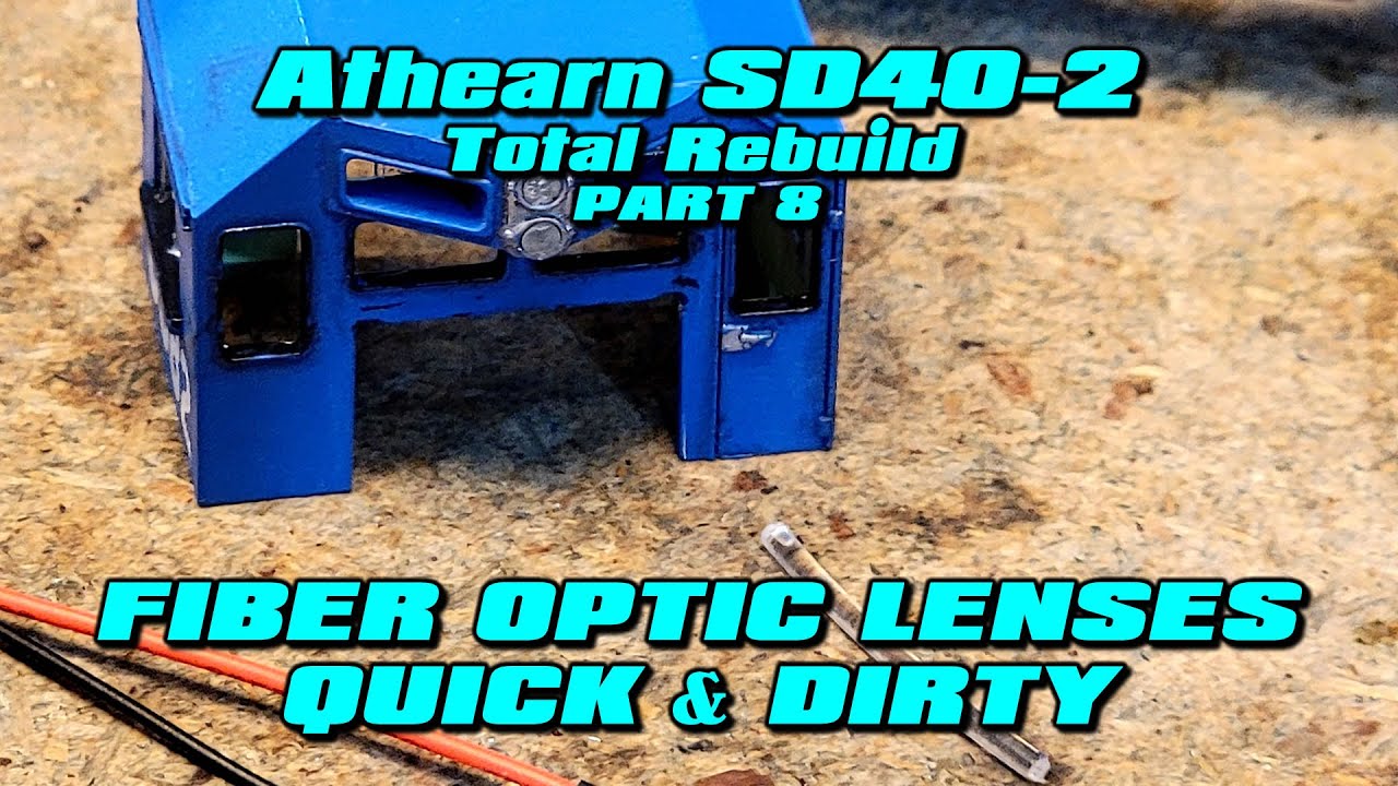 Quick and Dirty Fiber Optic Lenses Part 8 - YouTube