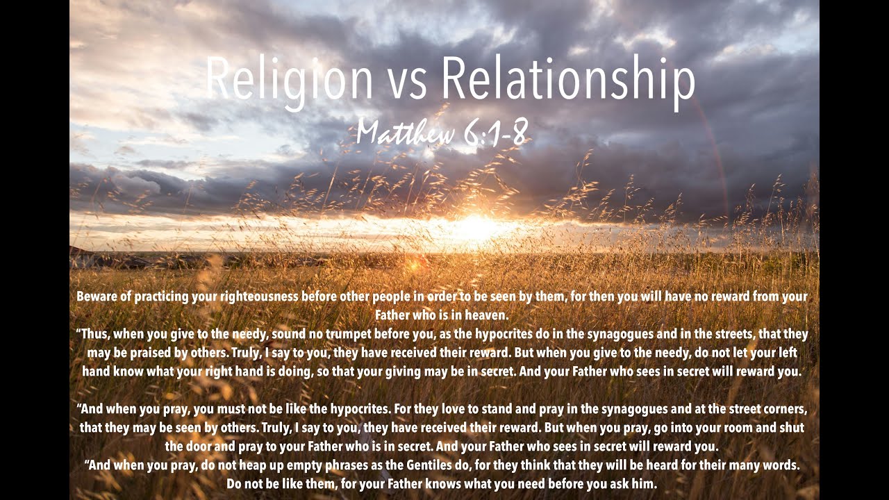 Hillside October 6th. , 2024 (Religion VS Relationship) - YouTube