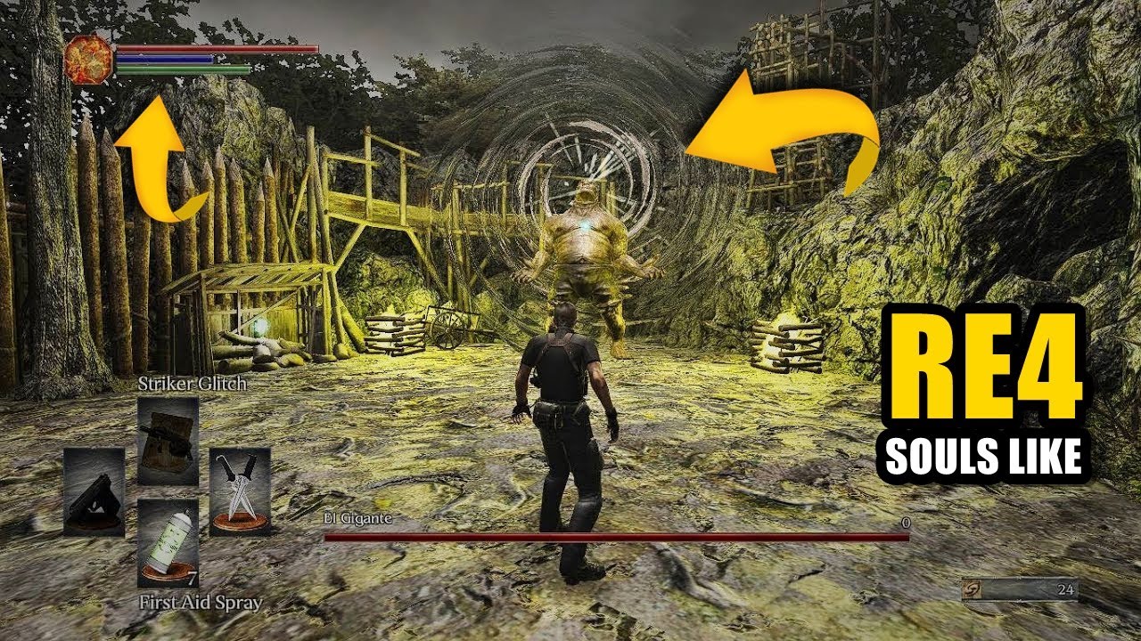 Resident Evil 4 SOULS LIKE é real.. - YouTube