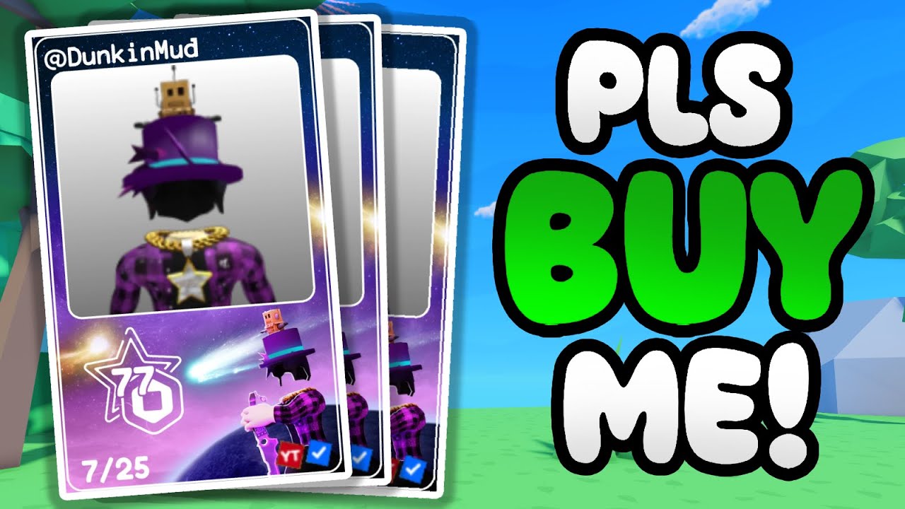 CREATING A CARD FOR @Mud Playz | Roblox PLS BUY ME 💸 - YouTube