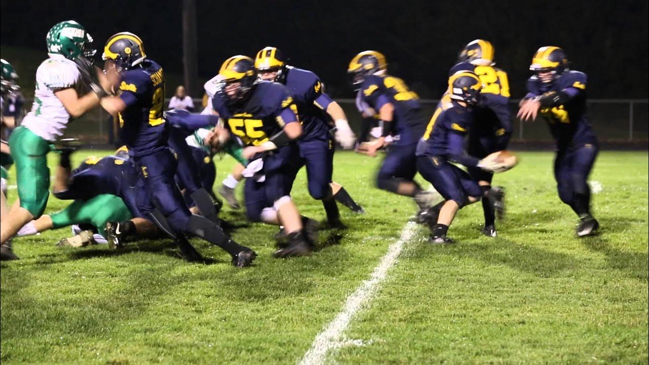 Playoff Football Highlights — Climax-Scotts vs. Mendon - YouTube