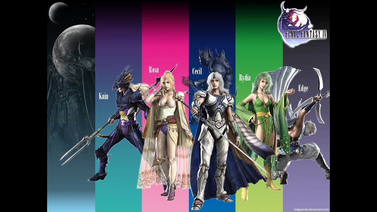 Final Fantasy IV - castello di damcyan/caverna dell'antoleon boss ...