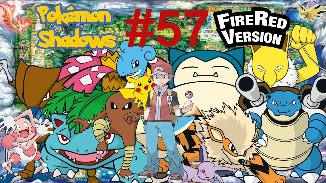 Pokémon Shadows Fire Red Let's Play Part 57 Ruins of Tanoby - YouTube