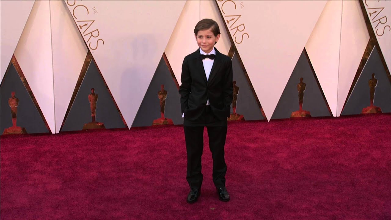 Oscars: Jacob Tremblay Red Carpet (2016) | ScreenSlam - YouTube