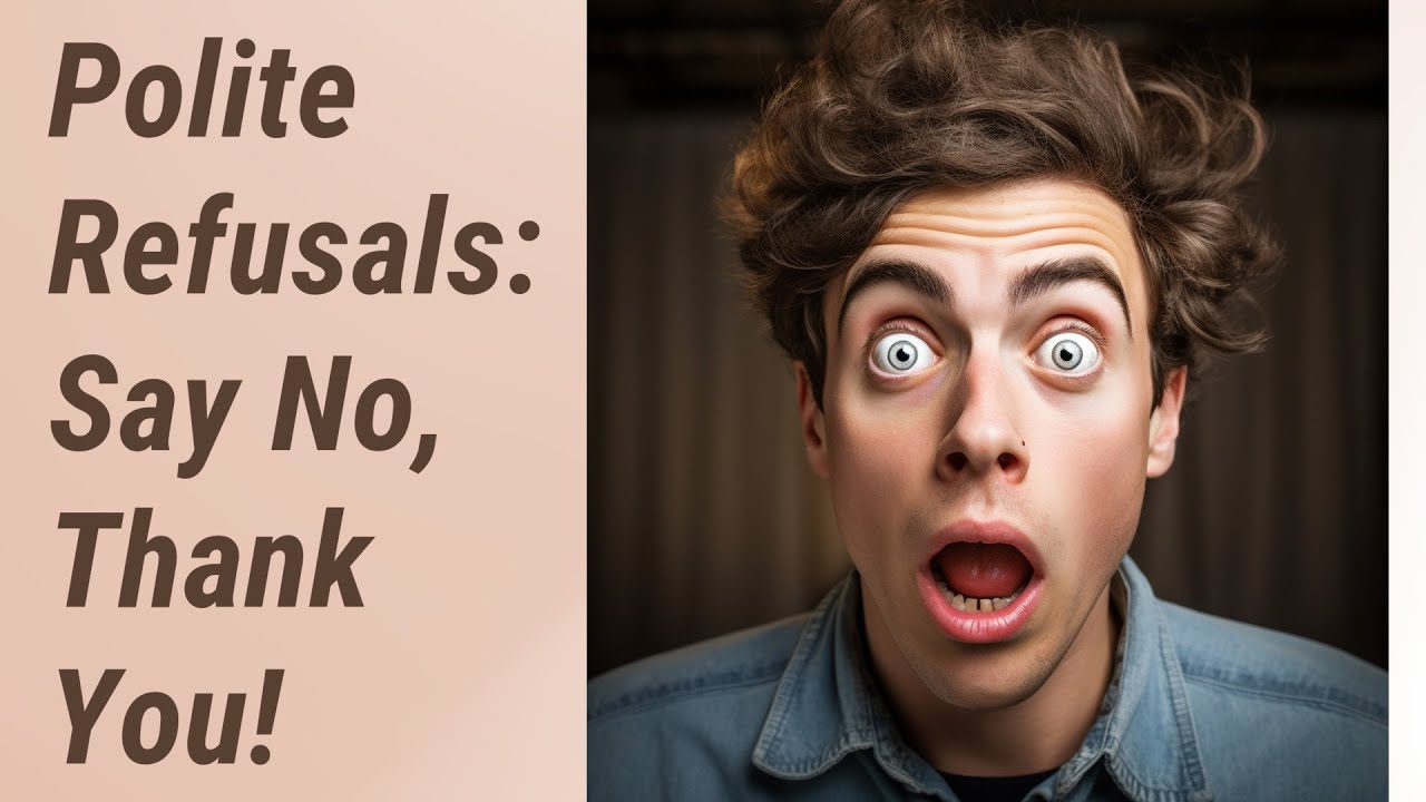 Mastering Polite Refusals: "No, Thank You" - YouTube